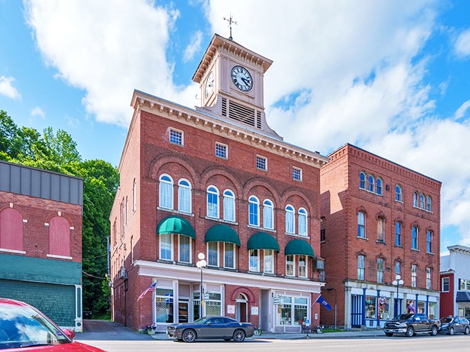 That clock tower isn't just keeping time&mdash;it's preserving it. Brick buildings with stories to tell and reasonable rent to boot.