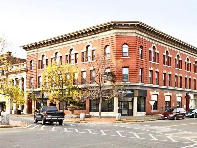 This isn't just a building; it's a time machine with utilities. Houlton's historic architecture stands proudly against the modern rush of disposable construction.