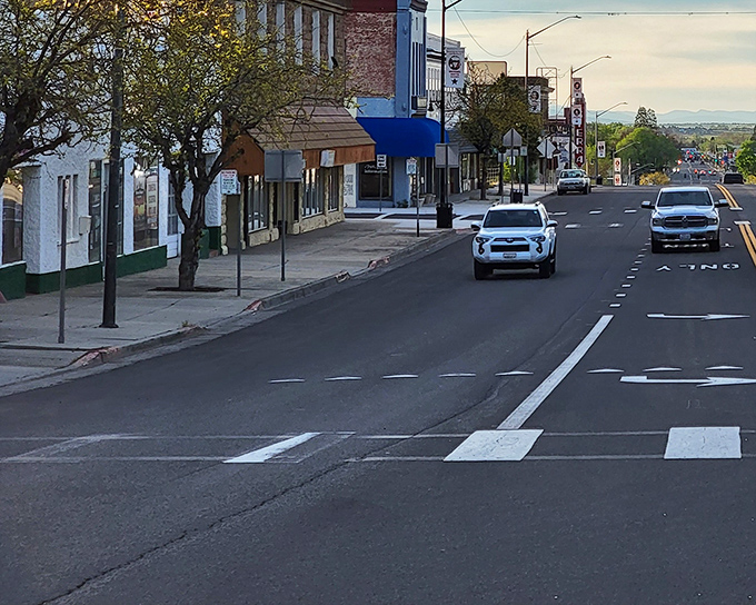 Downtown Susanville offers that perfect small-town charm where parking spots are plentiful and nobody's in a hurry.