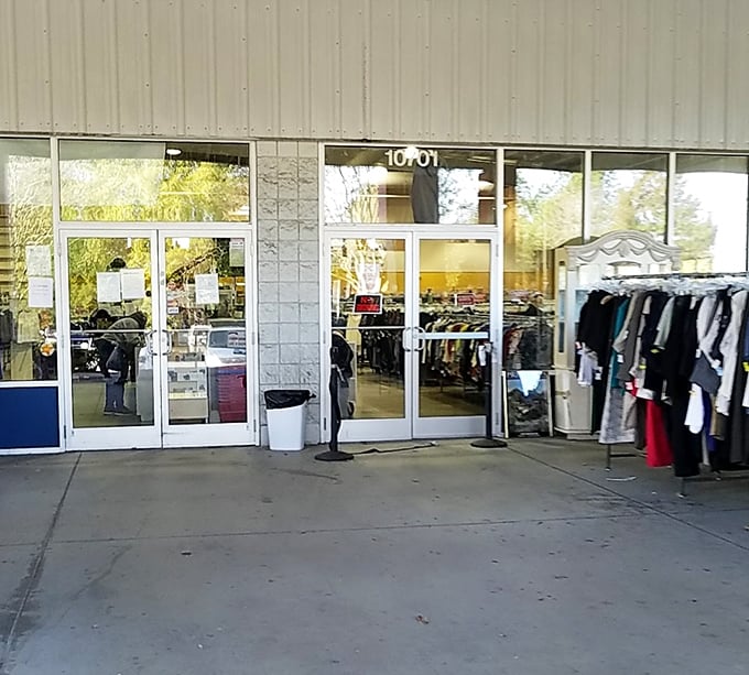 Retail therapy meets actual therapy&mdash;every purchase at this well-maintained storefront supports Durham Rescue Mission's community programs.