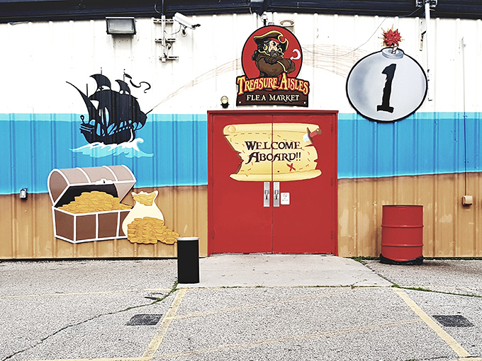 The pirate-themed entrance sets the tone perfectly &ndash; you're about to embark on a treasure hunt where X marks the bargain.