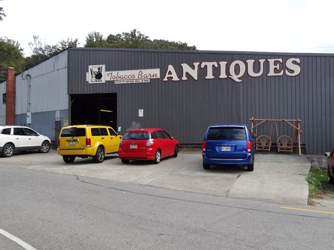 Voted #1 antique mall in WNC for good reason&mdash;this former tobacco warehouse now stores history instead of leaves, and both are equally addictive.