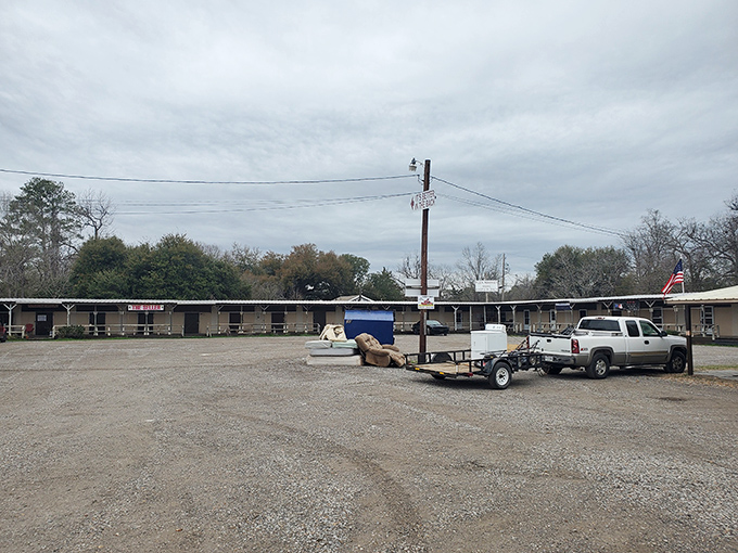 The unassuming exterior belies the wonderland within. Like dating in your 50s, it's what's inside that counts.