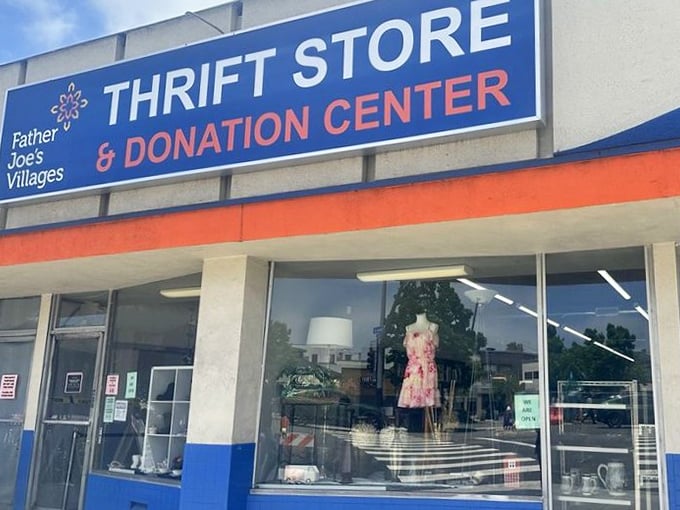 Window shopping takes on new meaning when that floral dress costs less than your morning latte. Thrift magic at work!