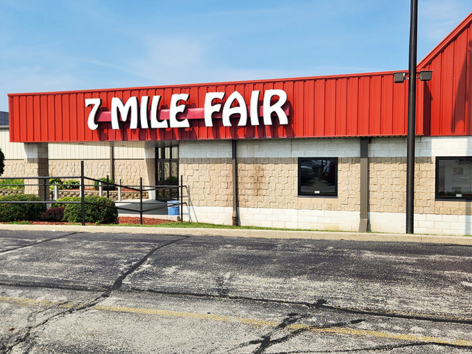 Wooden crates overflow with mysterious possibilities &ndash; somewhere in there is exactly what you didn't know you needed.