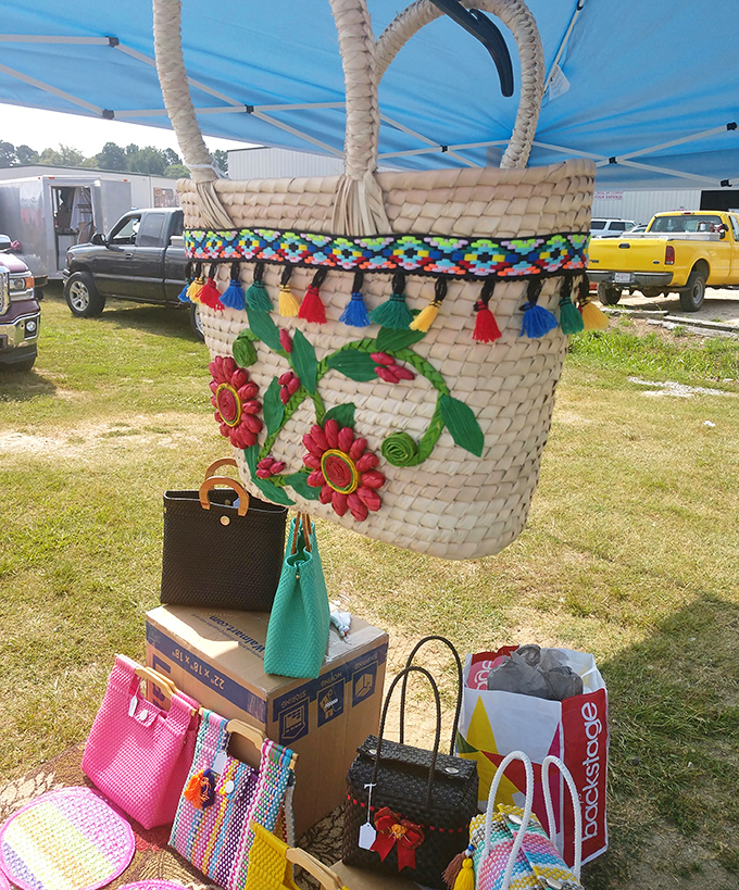 This isn't just a basket; it's wearable art that transforms a trip to the farmers market into a fashion statement worth every penny.