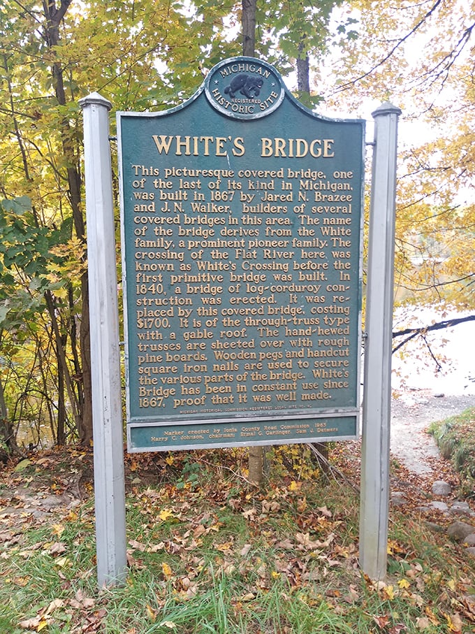 This historical marker tells the bridge's story better than I tell jokes at family reunions&mdash;with actual facts and without awkward silences.
