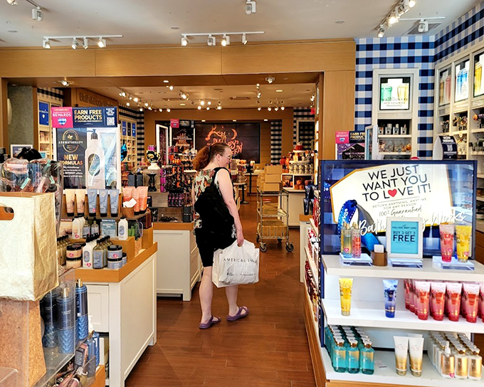 Bath & Body Works: where "just browsing" turns into "somehow I need seventeen scented lotions" faster than you can say "seasonal sale."