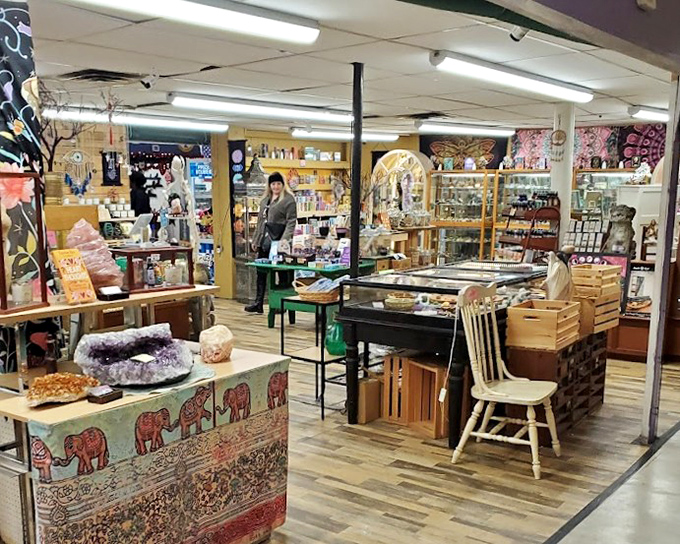 The outdoor flea market section: where one person's "I don't need this anymore" becomes another's "I've been searching for this my entire life!"