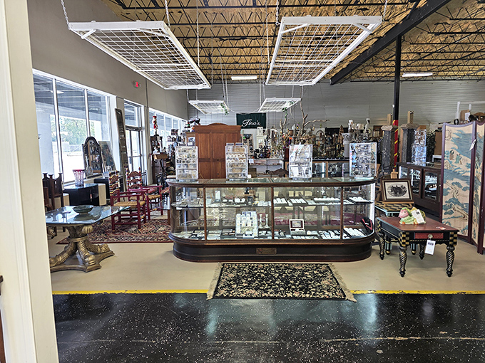Step inside and the modern world fades away. Display cases gleam like jewelry boxes for the past, each one a carefully curated chapter of American history.