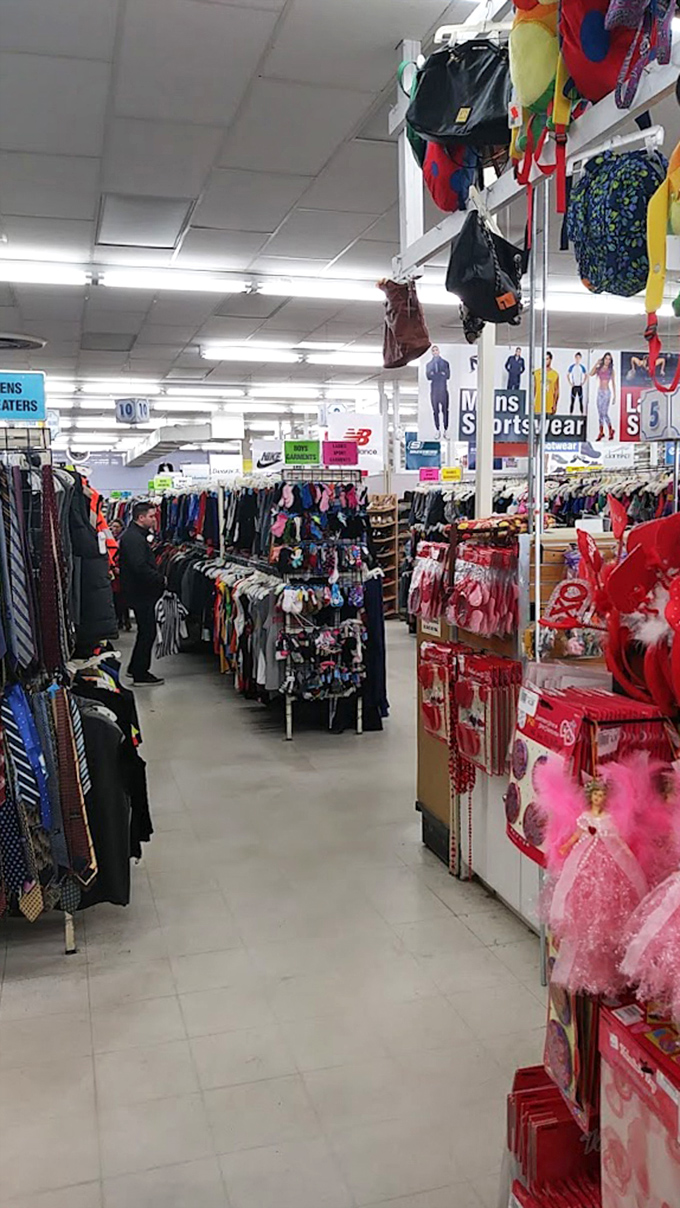 Behold the denim district, where every pair of jeans has lived a life worth continuing.