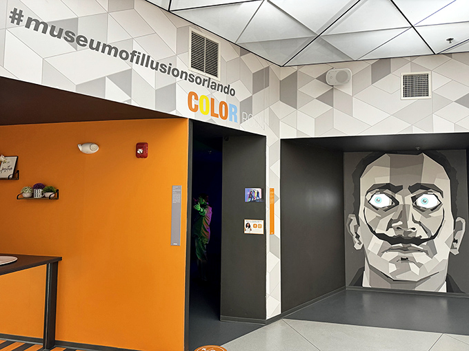 Salvador Dalí would feel right at home in this geometric wonderland where colorful walls lead to mind-altering exhibits that challenge everything you think you know.