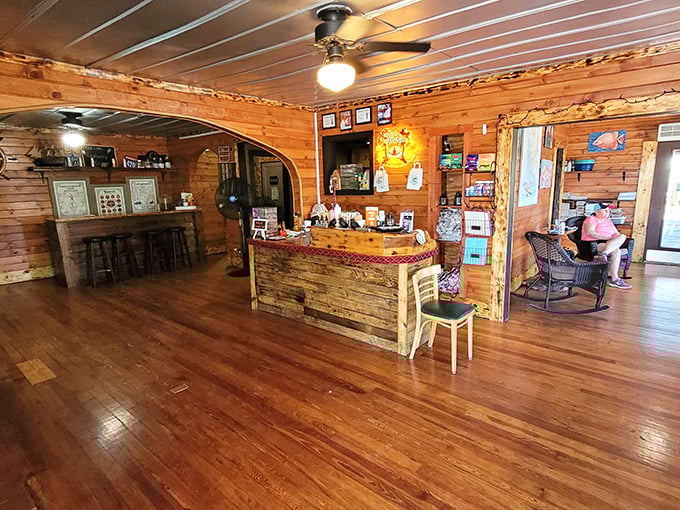Step inside and the warm wooden interior instantly tells you this isn't some corporate seafood chain&mdash;this is where real Florida seafood magic happens.