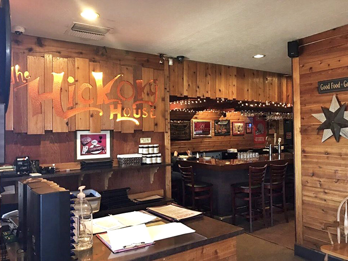Warm wood paneling and twinkling string lights create that "I've discovered something special" feeling that makes regulars out of first-timers.