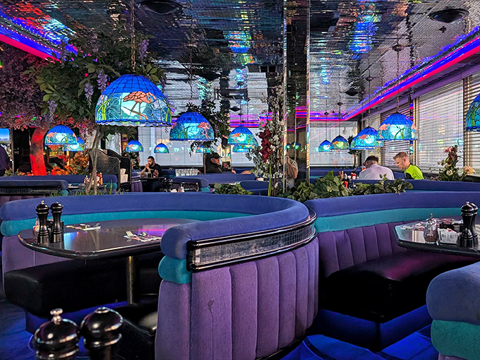 Step into the Fireside Lounge and you've entered a 1970s fever dream where Liberace might feel underdressed. Those Tiffany-style lamps have witnessed decades of Vegas secrets.