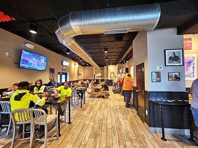 Where meat lovers congregate. The no-frills dining room buzzes with anticipation as diners from all walks of life unite in pursuit of Baltimore's legendary pit beef.