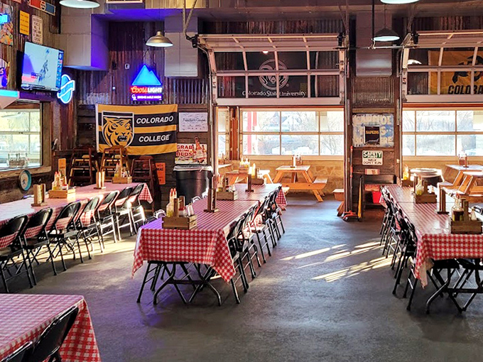 Red-checkered tablecloths and communal seating &ndash; where strangers become friends united by the universal language of "pass the sauce, please."