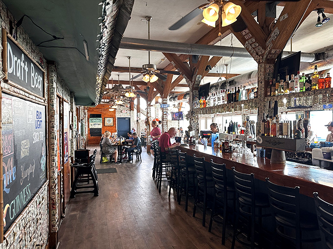 Where nautical dreams meet culinary reality. The exposed wooden beams and fishing nets aren't d&eacute;cor&mdash;they're this restaurant's autobiography.