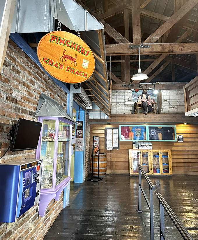 Step inside and the rustic wooden beams, exposed brick, and nautical touches transport you to a maritime wonderland where seafood reigns supreme and calories don't count.