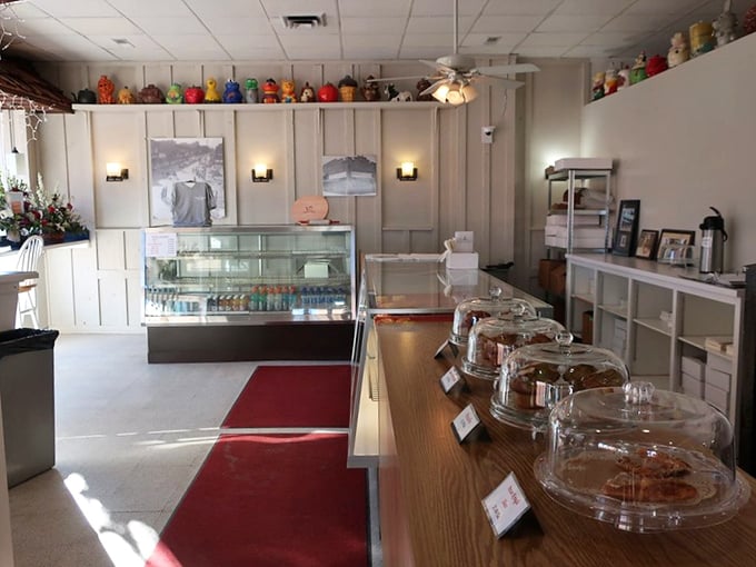 Step inside and time stands still &ndash; simple display cases and no-nonsense d&eacute;cor let you know they're focused on what matters: the pastry, not the pageantry.