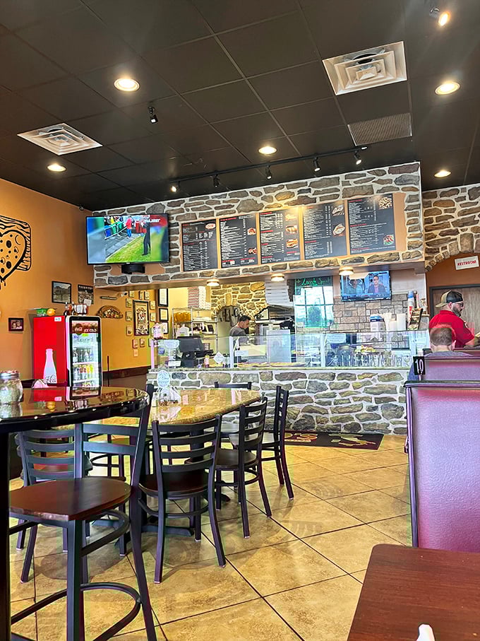 The cozy interior with its stone accents feels like that Italian restaurant from your favorite movie&mdash;the one where everyone becomes family by dessert.