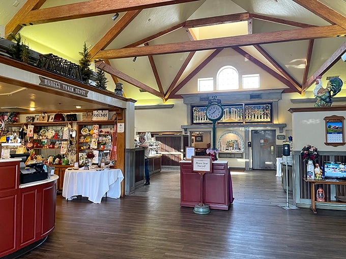 Step inside and those wooden beams overhead aren't just architectural features&mdash;they're structural support for the impending food coma you're about to experience.