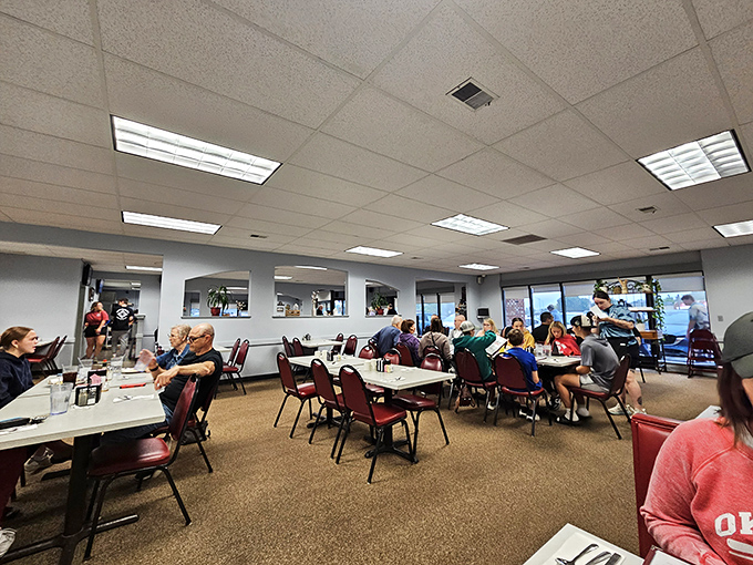 Where strangers become neighbors and neighbors become family. The bustling dining room at Vidlak's hums with the soundtrack of satisfaction. 