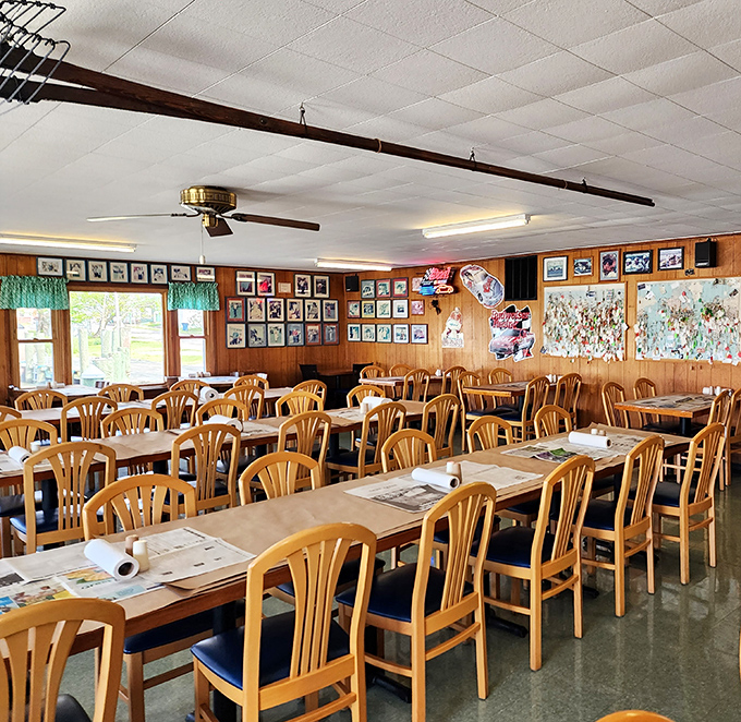 Classic tavern charm meets serious seafood tradition in this cozy dining room where paper-topped tables await your crab-cracking adventures.