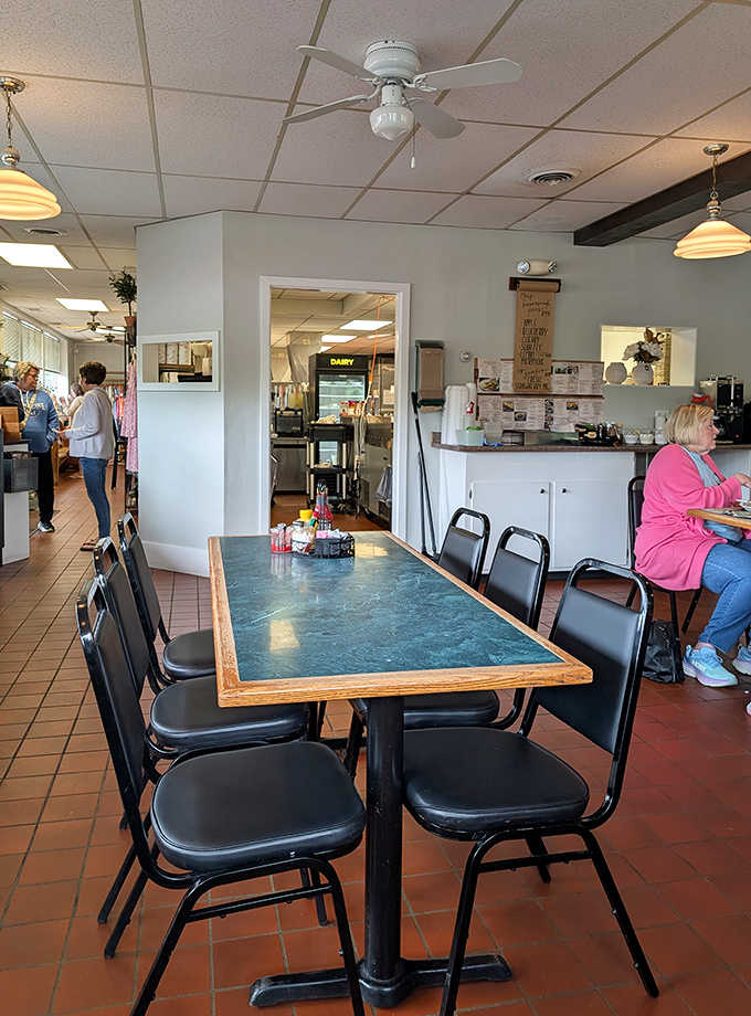 Simple tables and honest decor create a space where the food does all the talking&mdash;loudly and deliciously.