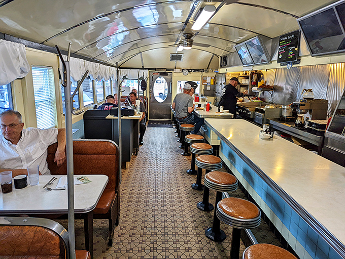 Step inside and find yourself in diner nirvana&mdash;those stools have stories, and that counter means business.