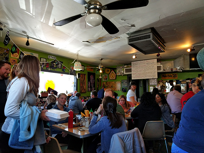Organized chaos at its finest. Inside Golden Harvest, strangers become neighbors and neighbors become friends over plates of legendary breakfast.