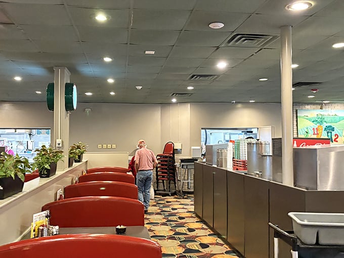 Inside Wade's, the cafeteria-style service line is where dreams begin. Pick your favorites while mentally calculating how many yeast rolls you can reasonably consume.