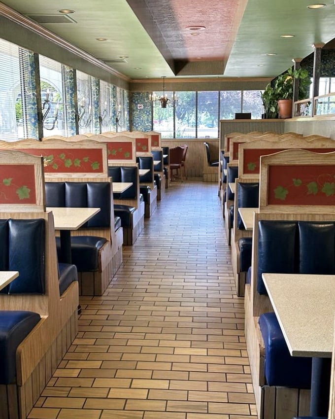 Classic diner booths where countless Utah families have created memories, one pastrami burger at a time.