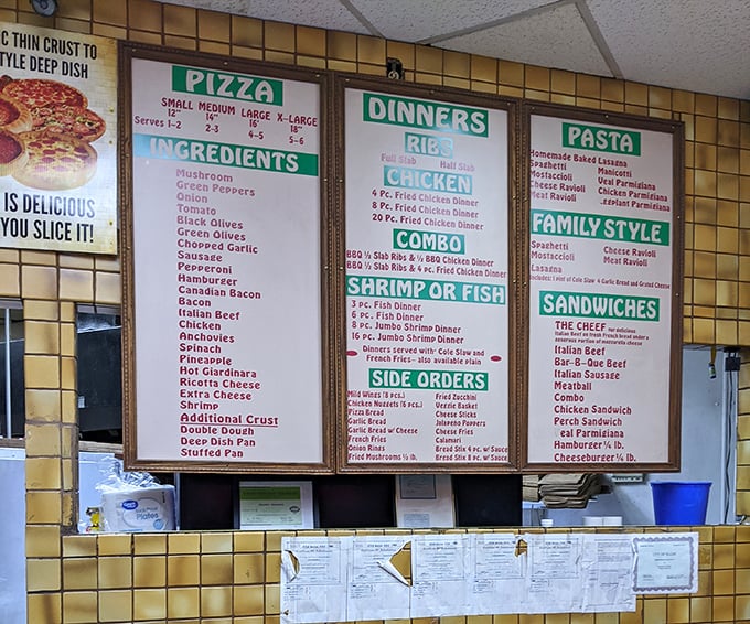 The menu board at Rosati's is like a roadmap to happiness. So many choices, so little stomach space&mdash;the eternal foodie's dilemma.