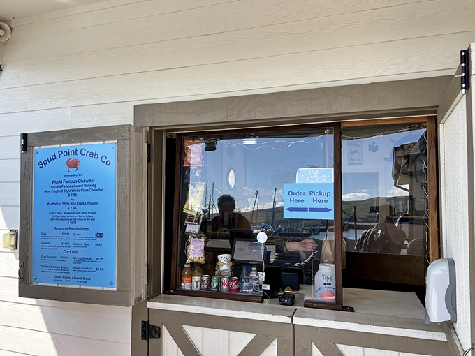 Where dreams come true, one order at a time. This humble window has launched thousands of seafood epiphanies along California's rugged coastline.