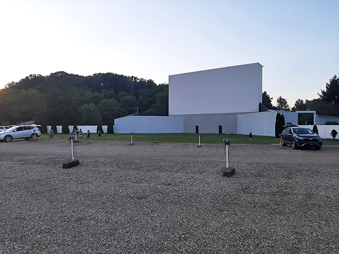 The perfect parking spot is an art form at Skyview&mdash;not too close, not too far, just right for optimal movie magic.