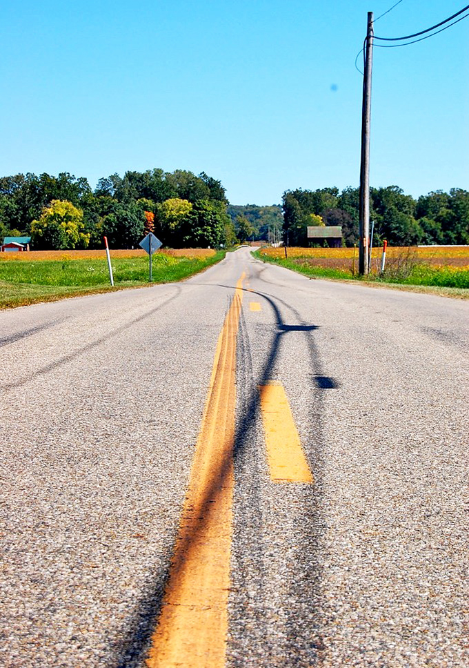Country roads in Knox County don't just take you home &ndash; they invite you to slow down and notice how the shadows dance across the yellow lines.