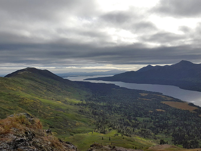 Where the tundra meets the sky in a panoramic embrace. This view didn't require an Instagram filter&mdash;Alaska handles the photoshop naturally.