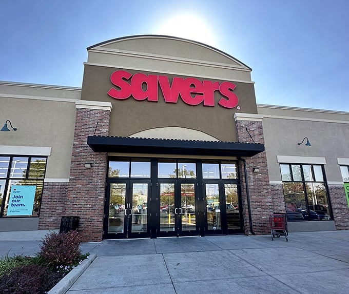 Sunshine illuminates the entrance to this treasure cave where one person's castoffs become another's conversation pieces.