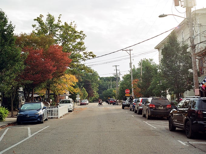 Tree-lined streets where the biggest traffic jam involves someone stopping to chat with their neighbor.