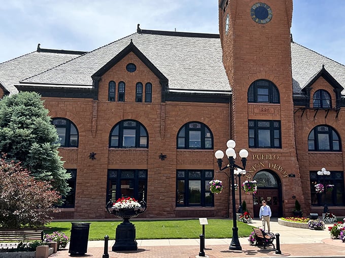 The historic Pueblo Union Depot isn't just a building—it's a brick-and-mortar time machine with stories in every cornerstone.