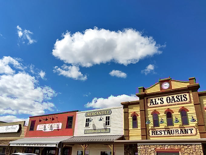 Al's Oasis rises from the prairie like a mirage, promising pancakes as vast as the South Dakota sky.