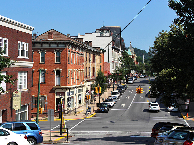 Red brick architecture that makes you want to slow down and appreciate craftsmanship from yesteryear.