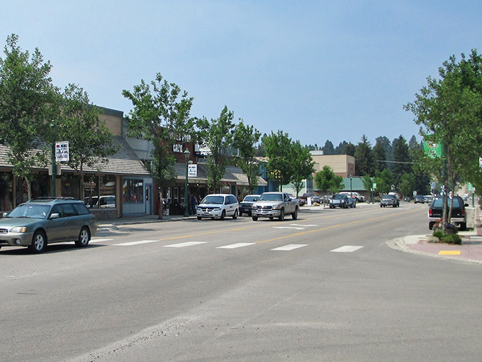 Cascade's tree-lined streets invite leisurely strolls where your wallet can relax as much as you do.