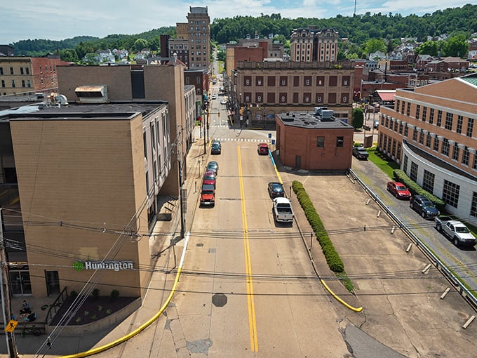 Clarksburg's historic downtown feels like stepping into a Norman Rockwell painting where your Social Security check still buys more than just groceries.