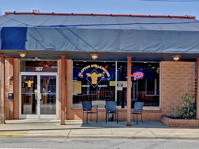 Main Street magic happens here - where small-town charm meets big-city steak expertise in perfect harmony.