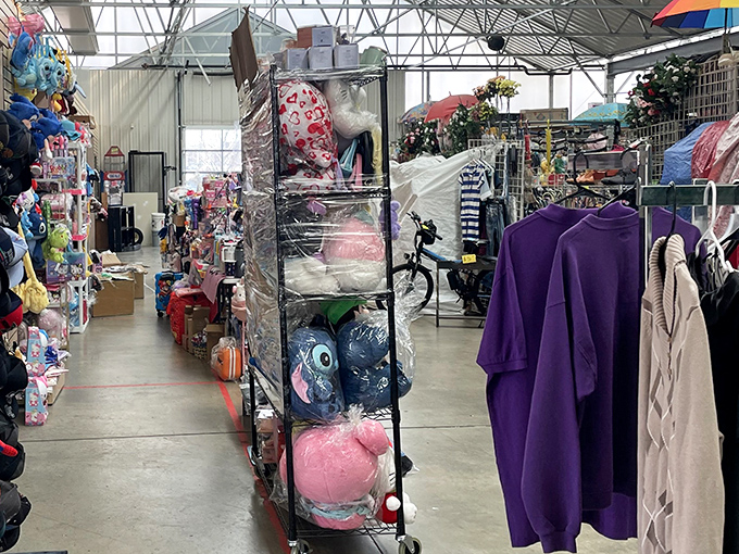 Aisle after aisle of possibility! This indoor wonderland makes you feel like a kid in a candy store&mdash;if candy were vintage toys and collectibles.