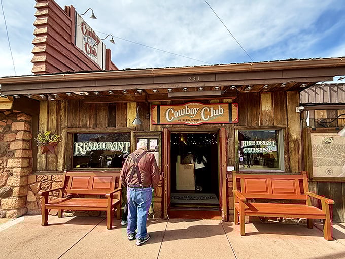 Step into the Wild West at Cowboy Club, where rustic charm meets serious steak skills. John Wayne would approve!