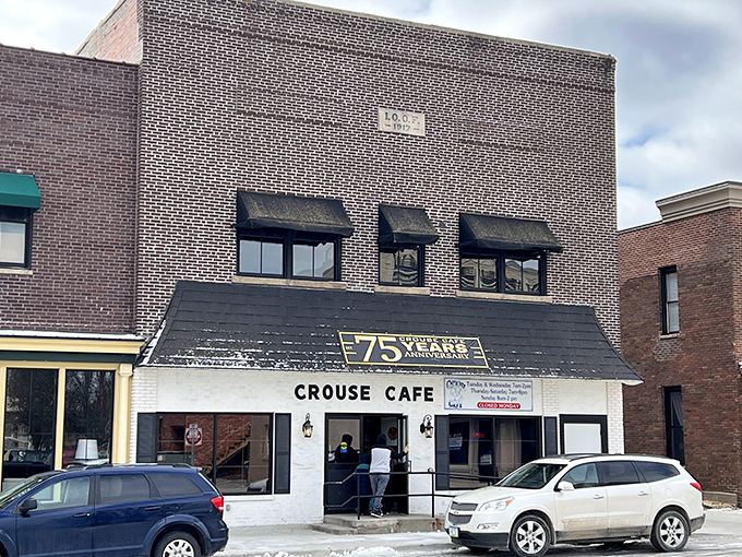 This classic brick building has witnessed decades of perfectly fried chicken crossing its threshold daily.