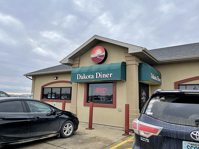 Dakota Diner's modest exterior hides a breakfast paradise where "diet starts tomorrow" becomes everyone's favorite phrase.